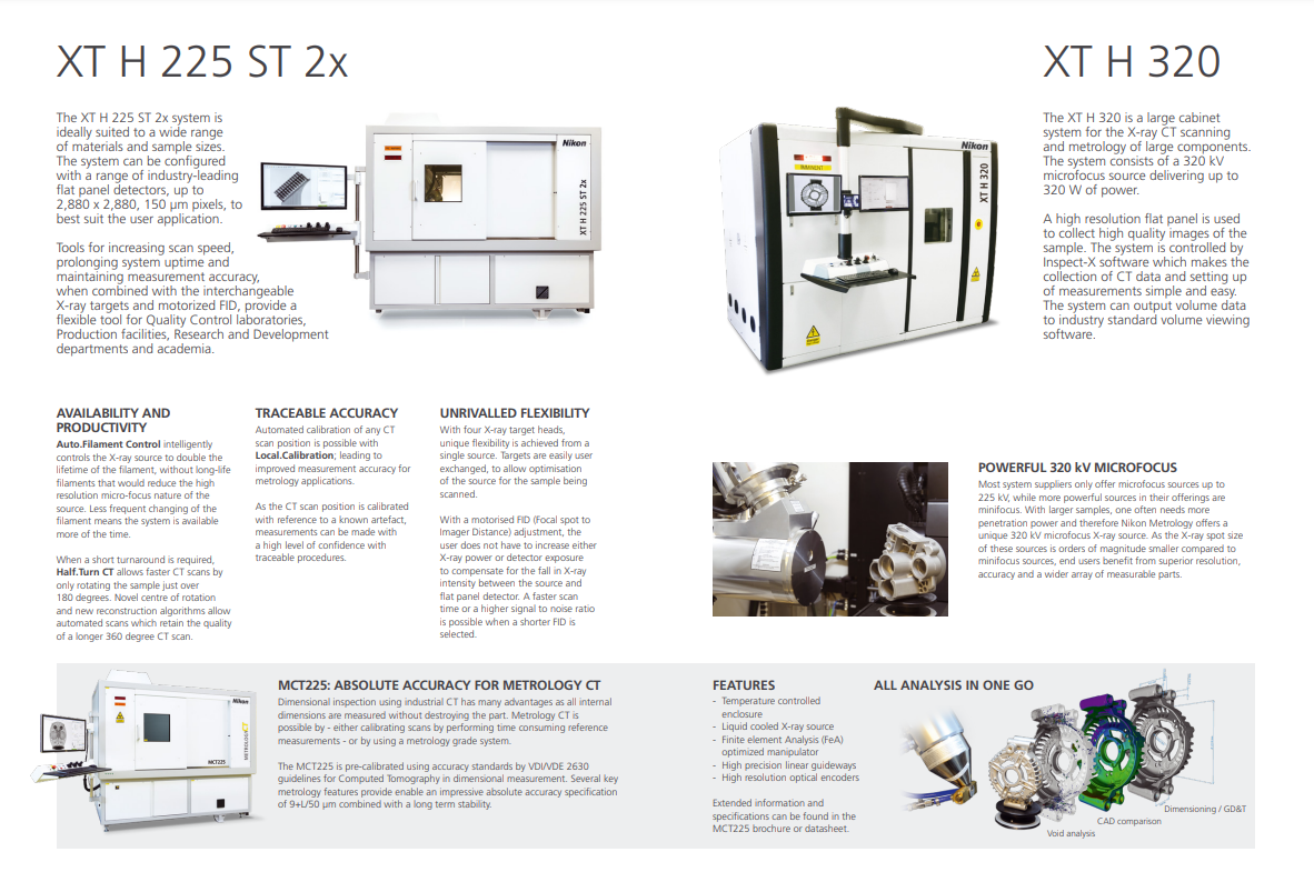 XT H 320 for X-ray and CT inspection of larger samples